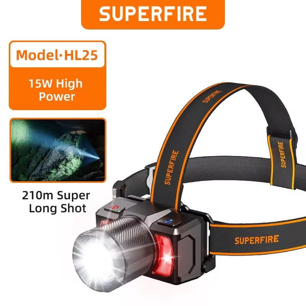 SUPERFIRE Фонарь-прожектор - купить с доставкой по выгодным ценам в ...