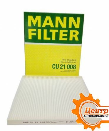 Фильтр салонный MANN FILTER арт. CU21008 (CU 21 008) купить на OZON по ...