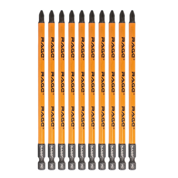 Биты магнитные S2 PH2, 150 мм, 10 шт rage by VIRA 554171 - купить с ...