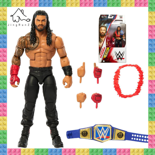 Mattel WWE Elite Series / 6-дюймовая подвижная кукла Романа Рейнса с ...