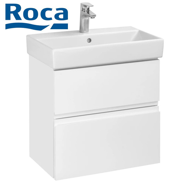 Тумба с раковиной для ванной Roca OLETA 60 + PURE by Jika 60 - купить с ...
