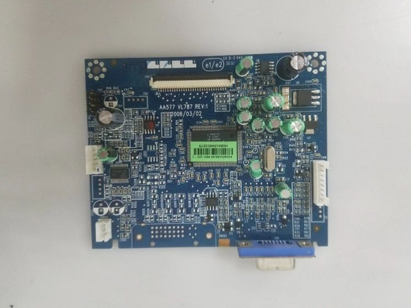 Материнская плата AA577 VL787 REV:1, для телевизора Acer AL1717 A - купить с доставкой по ...