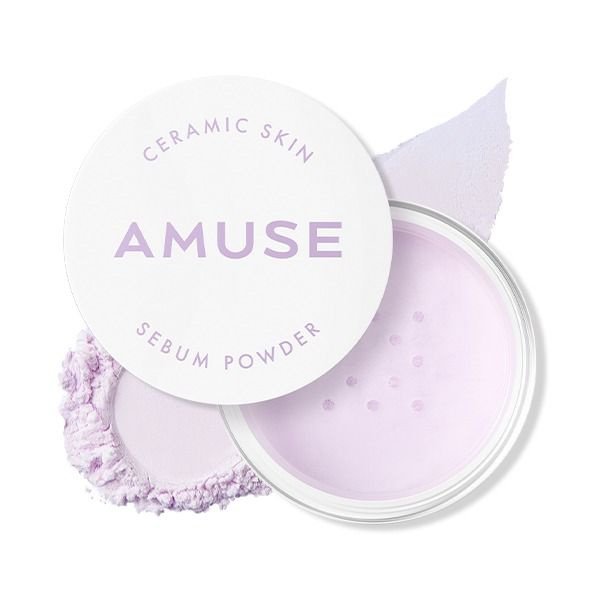 AMUSE Керамическая пудра для кожи CERAMIC SKIN SEBUM POWDER 02 VIOLET - купить с доставкой по ...