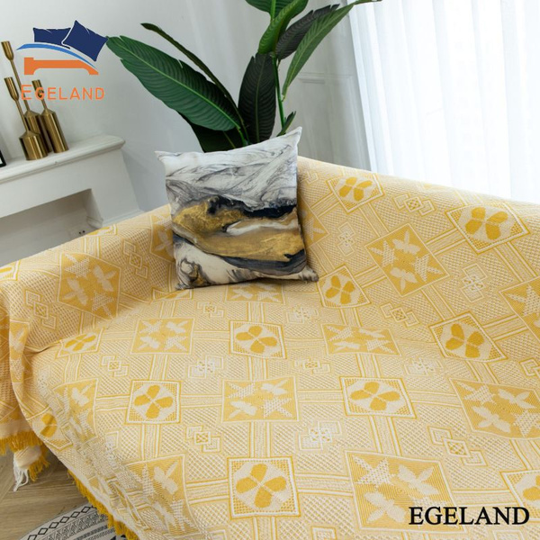 E GELAND Плед , Хлопок, 260 см х 180 см купить на OZON по низкой цене ...