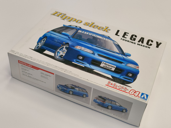 Subaru Legacy BG5 Touring Wagon Hippo Sleek '93 Сборная модель Aoshima ...