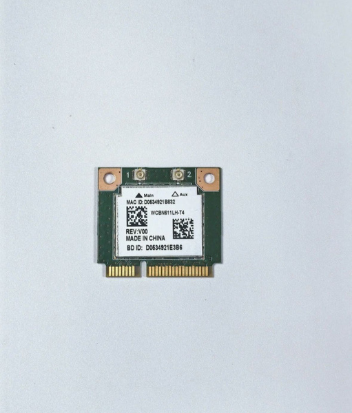 Wi-Fi + Bluetooth модуль Realtek RTL8723BE WCBN611LH купить на OZON по ...