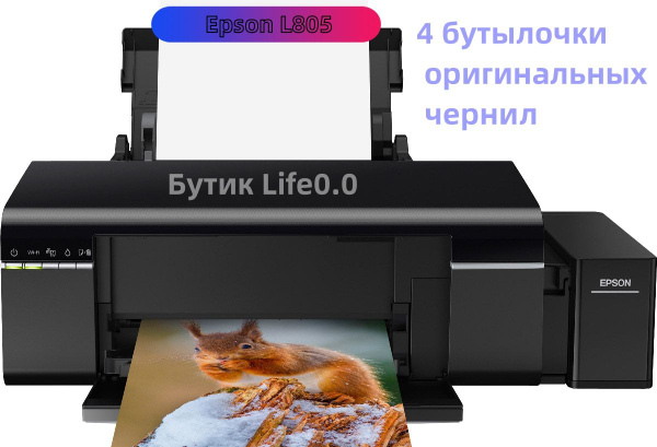 Epson Принтер L805 купить на OZON по низкой цене (1840980772)