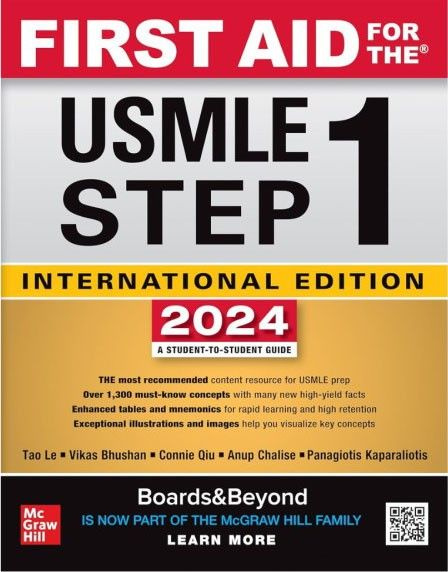 First Aid for the USMLE Step 1 2024 34th Edition ISE - купить с ...