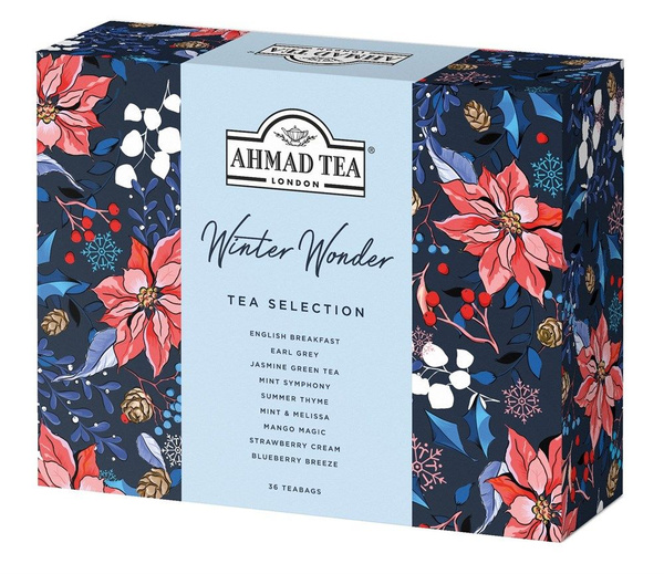 Чай "Ahmad Tea", Ассорти Чайное "Winter Wonder / Зимнее Чудо", пакетики ...