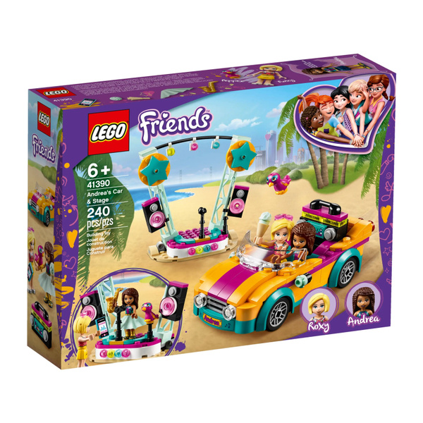 Конструктор Lego Friends "Машина Андреа и сцена", 41390 - купить с ...