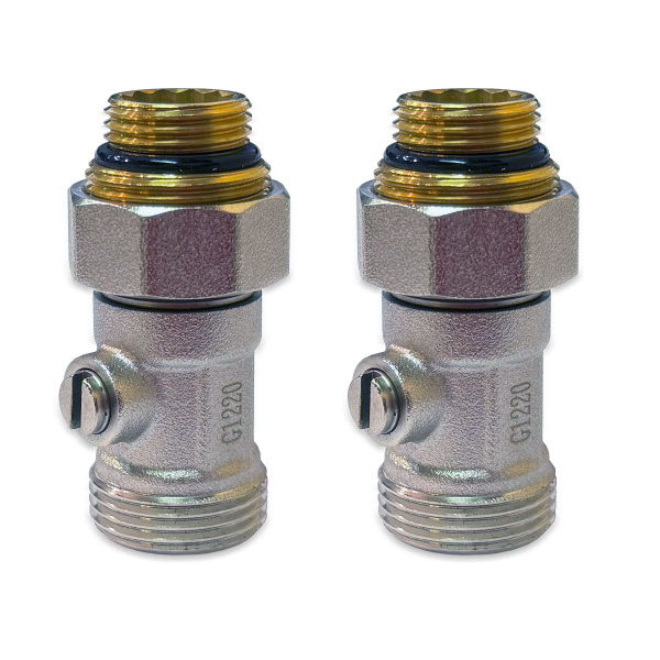 Узел нижнего подключения прямой одинарный TIM 3/4"х1/2" (мультифлекс ...