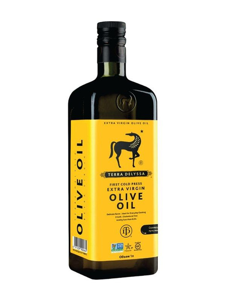 Масло оливковое Terra Delyssa Extra Virgin, 1л купить на OZON по низкой ...