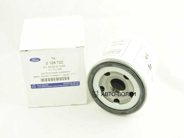 Характеристики Фильтр масляный FORD 2128722 подробное описание товара ...