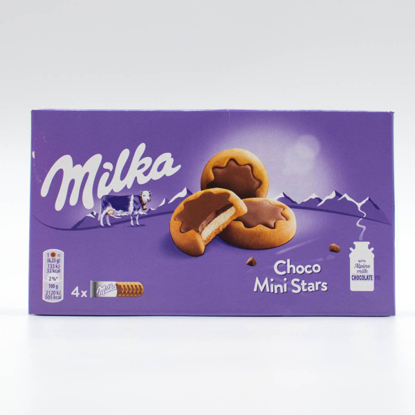 Печенье Milka Choco Mini Stars 150 грамм Германия - купить с доставкой ...