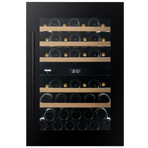 Винный холодильный шкаф Dunavox DVP-44.120DB компрессорный ...