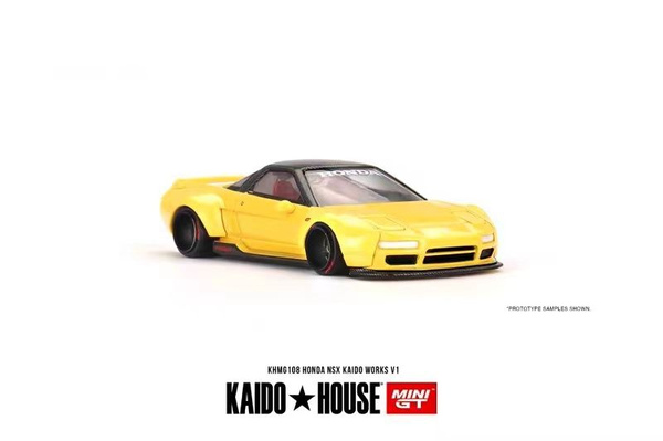 (Поставляется с защитной оболочкой)Машинка KAIDO HOUSE& MINI GT 1/64 ...