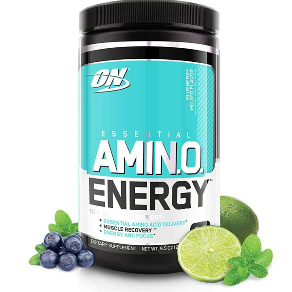 Аминокислоты Optimum Nutrition Essential Amino Energy 270 г (черничный ...
