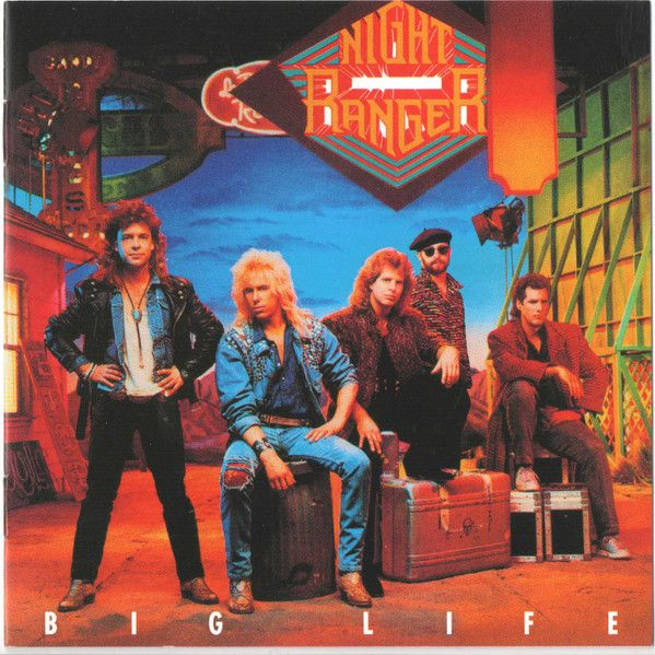 Night Ranger - Big Life (1CD-Аудио, Россия 1987, Unofficial Release ...