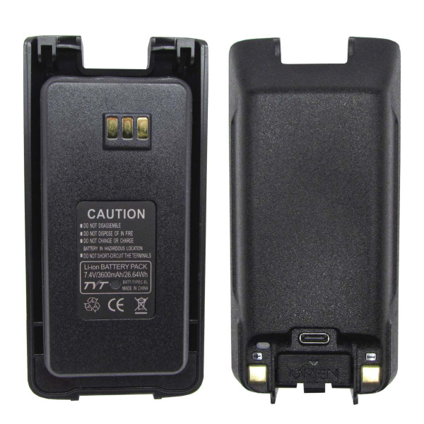 Аккумулятор для раций TYT TH-UV8200, UV390 USB 3600 мАч TYPE-C купить на OZON по низкой цене ...