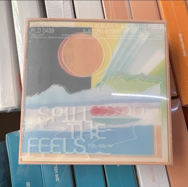 Альбомы SEVENTEEN - 12th Mini Album SPILL THE FEELS (Standard Ver.) купить на OZON по низкой ...