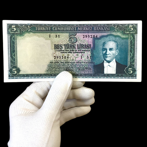Банкнота Турция 5 лир 1930 года. Мустафа Кемаль Ататюрк купить на OZON по низкой цене (1754622670)