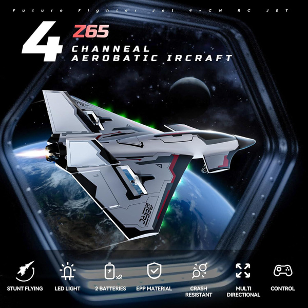 Радиоуправляемый самолет Future RC Plane с 4 каналами, акробатический самолет с 2,4 ГГц, 6 ...