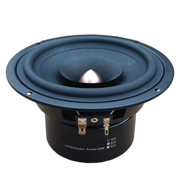 5,25-дюймовый 4-омный полнодиапазонный динамик hifi fever speaker round ...