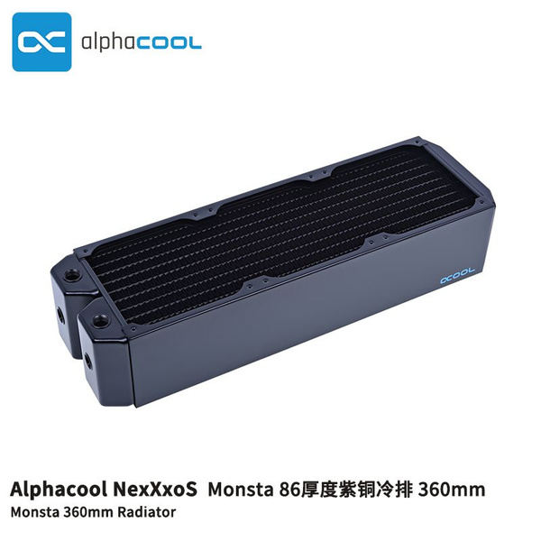 Alphacool NexXxoS Monsta 86 Толстый радиатор водяного охлаждения 120 ...