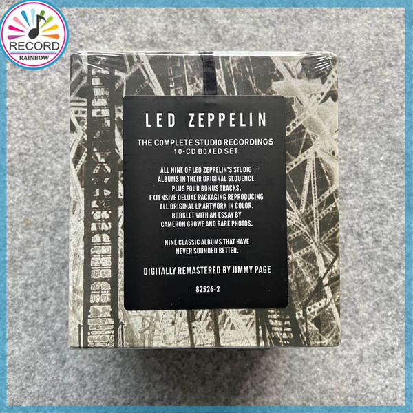 Led Zeppelin The Complete Studio Recordings 10CD Совершенно новый ...