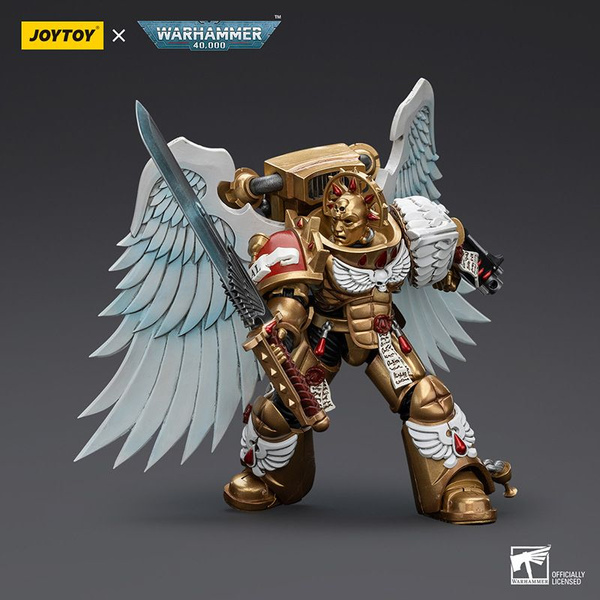 JOYTOY Warhammer 1/18 40K Blood Angels Sanguinary Guard Encarmine Sword ...