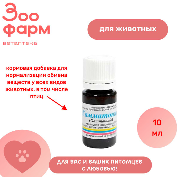 Гамматоник, 10 мл купить на OZON по низкой цене (1527234991)