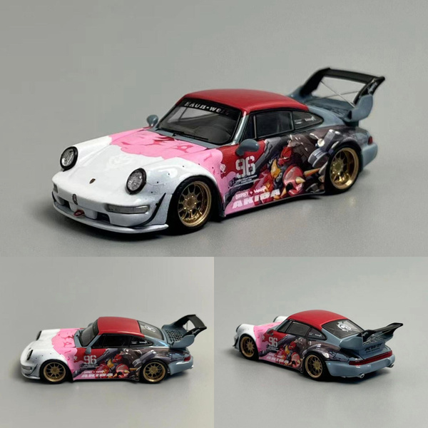 Flame 1:64 Porsche Spoilers RWB 964 Akiba RAUH Легковая модель ...