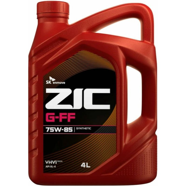 Масло трансмиссионное ZIC G-FF 75w85, синтетическое, API GL-4, для МКПП ...