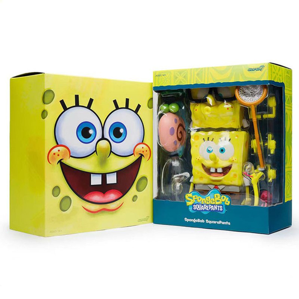 Super 7 Spongebob Squarepants Action Figure / Набор Игрушек Губка Боб С ...