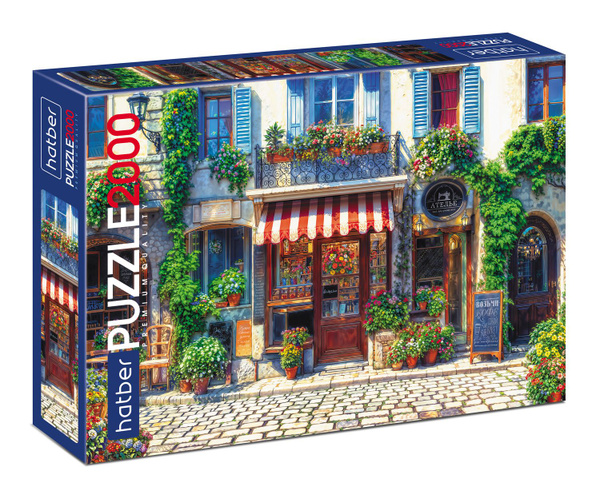 Пазл Hatber Premium 2000 элементов 980х680 мм -Курортный городок- купить на OZON по низкой цене ...
