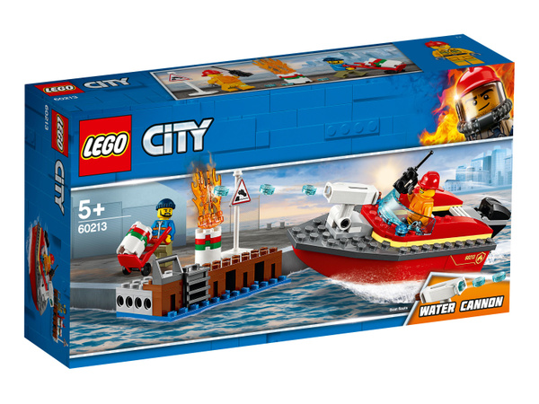 Конструктор LEGO City 60213 Пожар в порту (Dock Side Fire) купить на ...