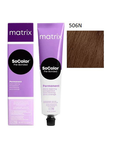Крем краска MATRIX SoColor Pre-Bonded 506N, 90 мл купить на OZON по ...
