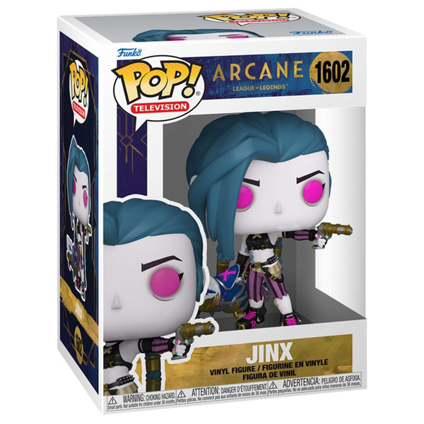 Вопросы и ответы о Фигурка Funko POP! TV Arcane League of Legends Jinx (1602) – OZON (1853754424)