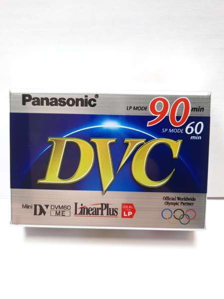 Видеокассета формата mini DV для цифровых видеокамер, Panasonic, DVM 60 ...