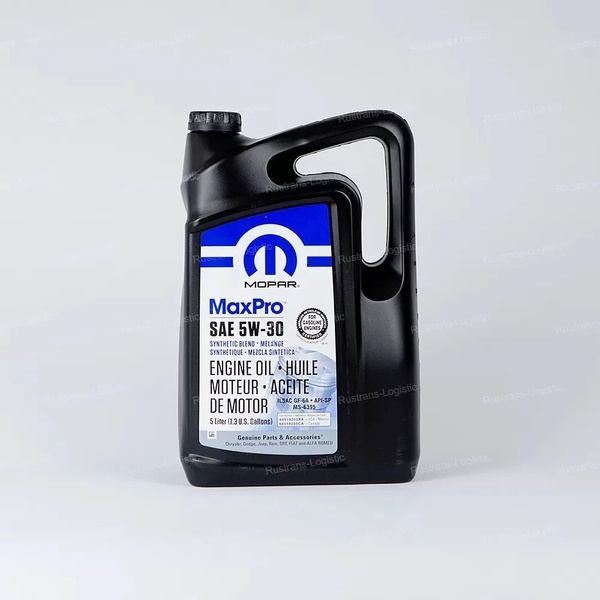 Масло моторное Chrysler (Mopar) 5W-30 Синтетическое 5 л 68518205AA ...