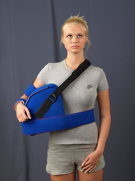 Бандаж верхних конечностей, бандаж фиксатор для руки с абдукционной подушкой Fosta FS 3903, при ...