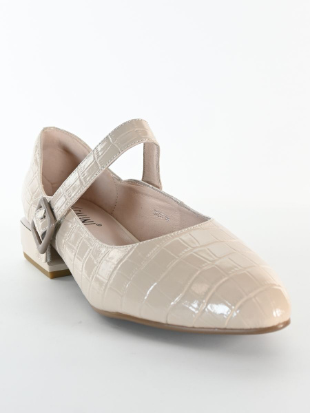 Туфли Женский Ascalini Кожа натуральная лакированная, размер 38 Стандартный низкий (до 4 см) 9 ...