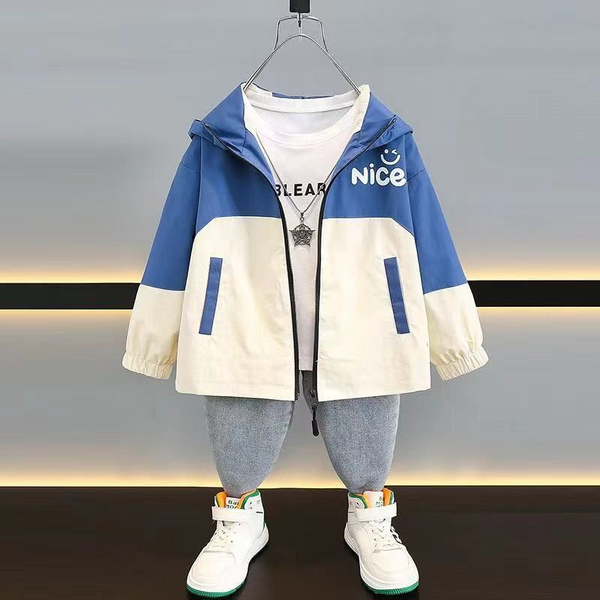 Куртка Мальчики Девочки Бахрома синий круглый Полиэстер размер 160 Длинный На любой сезон