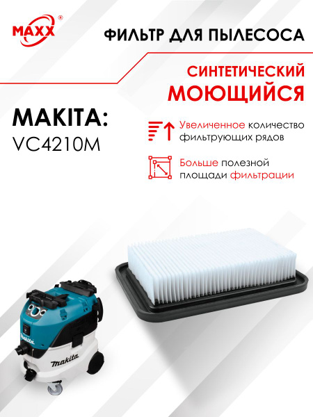 Фильтр синтетический, моющийся для пылесосов VC 4210M, W107418351 ...