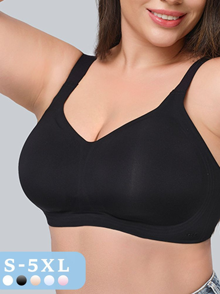 Бюстгальтер Женский мягкая чашка на каркасе, размер 95C, 95D черный Нейлон, Поролон Домашний ...