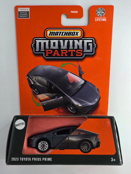 Машинка игрушечная Toyota Prius prime 2023 с открывающимися дверьми ...