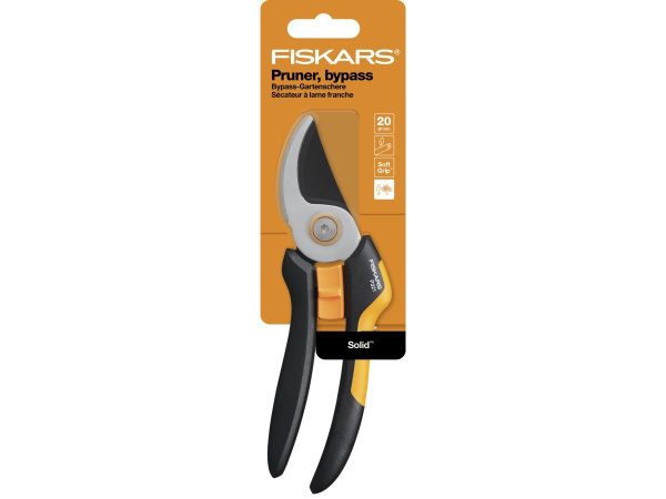 Секатор садовый плоскостной FISKARS Solid P321 для обрезки веток до 20 мм (1057162) купить на ...