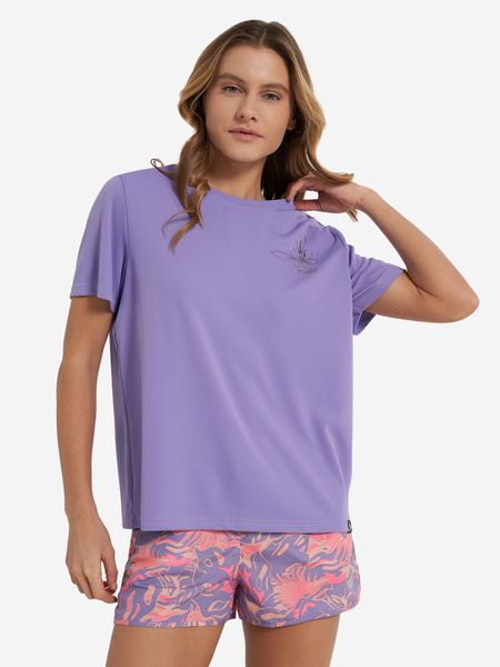 Рашгард Женский Termit фиолетовый, размер 38, 40 Полиэстер Спортивный купить c доставкой на OZON ...