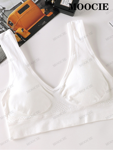 Кроп-топ Женский MOOCIE белый, размер 42 Полиэстер Без рукавов Повседневный Китай купить c ...
