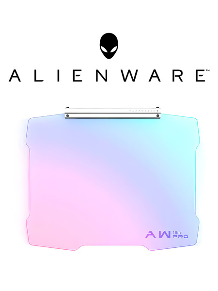 Alienware A18in PRO Оптический стеклянный RGB коврик для мыши,18 дюймов купить на OZON по низкой ...